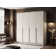 Latitude Run AURORA 4D Wardrobe KASHMIR, Gold Chrome Handles | Wayfair.co.uk